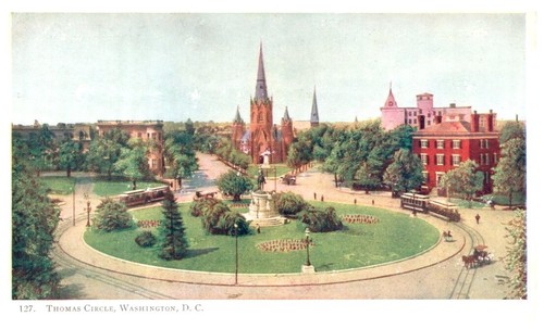 THOMAS CIRCLE,WASHINGTON,DC.VTG UNDIVIDED BACK POSTCARD*A19 | eBay