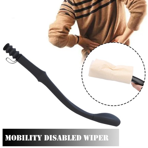 Anti-slip Long Reach Toilet Paper Wiping Aid Self Wipe Wi.D1 U9X7 Tool ...