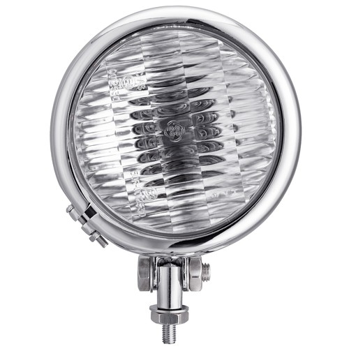 Chrome Bucket Headlight Assembly For Harley Sportster XL Softail Bobber ...