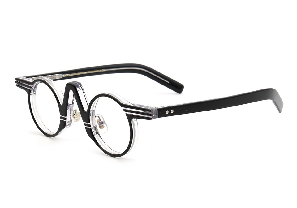 Men Round Tortoise Eyeglasses Frames Women Vintage Retro Nerd Glasses Acetate | eBay