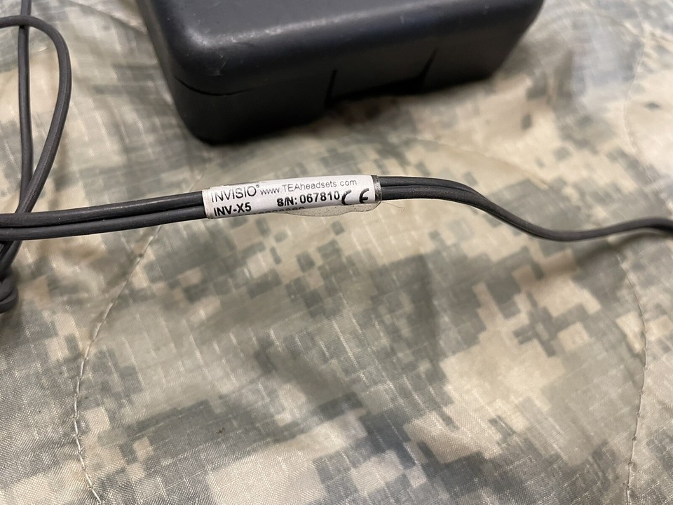 Invisio X50 TEA Dual COMMS Kit Digital Bone Conduction In-Ear X5 ...