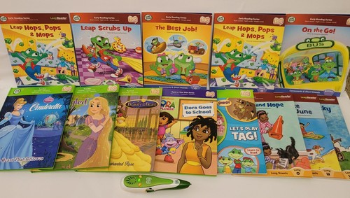 Leap Frog Tag Early Reading Series Lot of 13 Books Learn to Read With ...