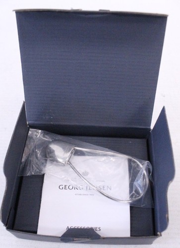 GEORG JENSEN Helena Rohner Polished Stainless Steel KEYRING Boxed - O06 ...