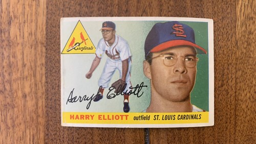 1955 Topps #137 Harry Elliott RC St Louis Cardinals | eBay