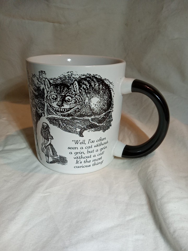 Heat Changing Mug Disappearing Cheshire Cat Alice in Wonderland Coffee ...