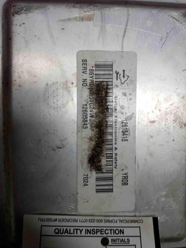 07 SATURN OUTLOOK Engine/motor Brain Box Electronic Control Module | eBay