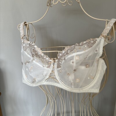 Beautiful Aubade Joyau Éternel Comfort Full Cup Underwired Bra 32F | eBay