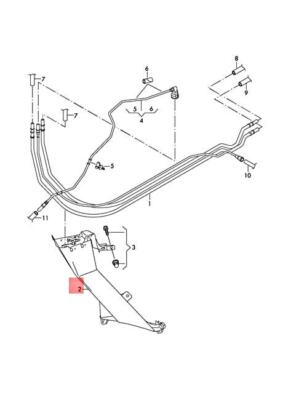 Genuine VW AUDI SEAT Sharan syncro 4Motion Tiguan Q3 Alhambra Cover ...
