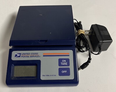 Official United States Postal Service USPS Blue Shipping Scale 0-10 Lb ...