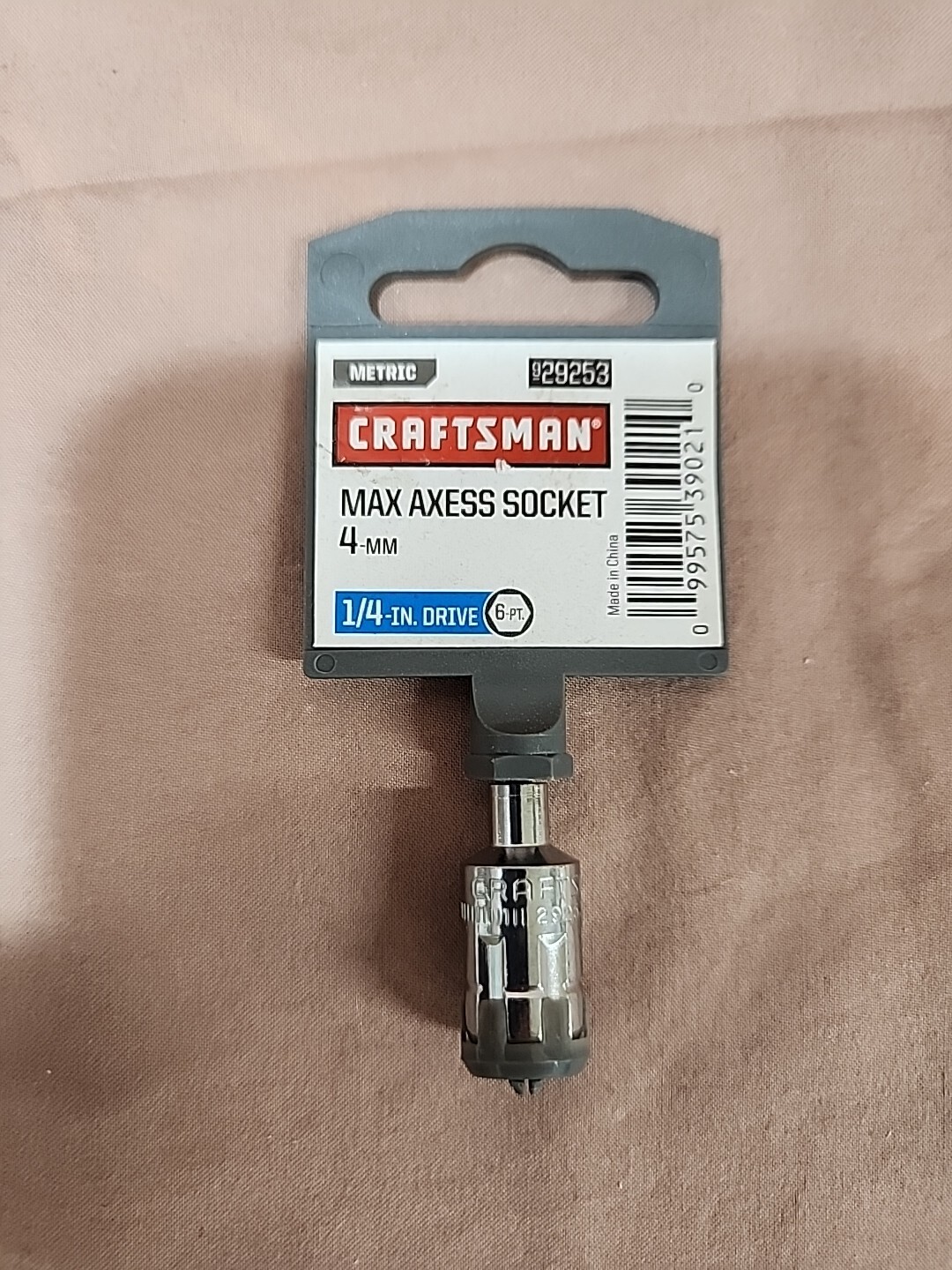 Craftsman Max Axess Through 1/4" Drive 4mm 6 Point Socket | 29253 ...