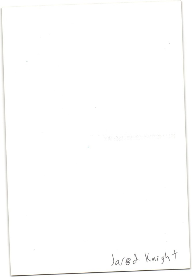 Jared Knight Autographed 4x6 Color Photo Boston Bruins #50 White C | eBay