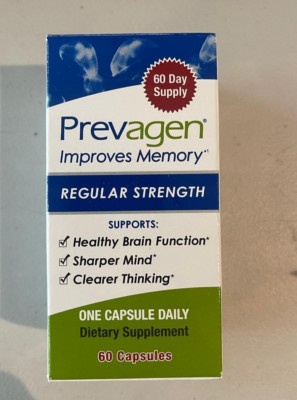 Prevagen Regular Strength 10mg Improves Memory Brain Supplement 60 ...