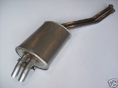 Mercedes 300SL 420SL 500SL 560SL R107 W107 Endschalldämpfer Auspuff ...