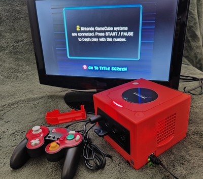 CubeODE GameCube DOL-001 Console with Ethernet Adapter Red 🔥 | eBay