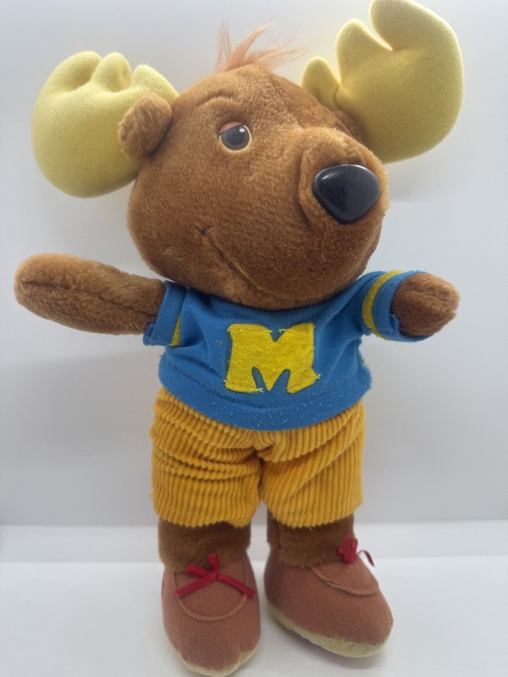 Vintage 80s The Get Along Gang Montgomery Moose Plush Soft Toy 1984 ...