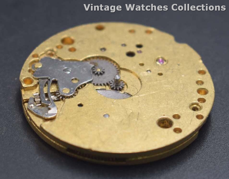 UT-6498 Winding Non Working Wrist Watch Movement For Parts & repair O ...