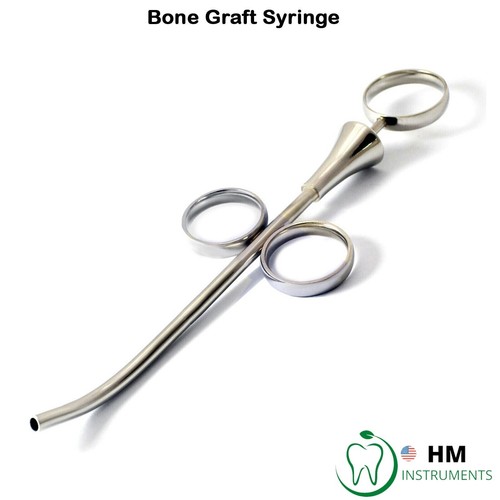 Dental Implant Bone Graft Syringe Dentistry Curved Used in Grafting ...
