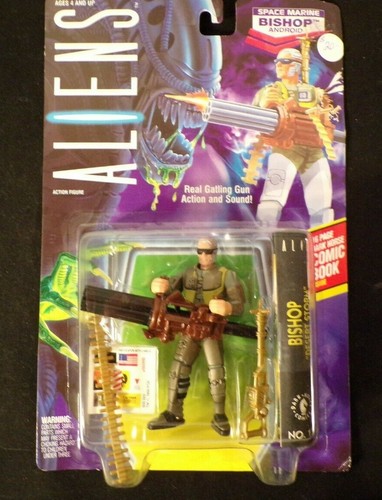 NOS 1992 Kenner Aliens Action Figure BISHOP ANDROID With Free Shipping ...