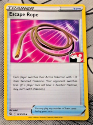 Escape Rope 125/163 Pokemon Play! Prize Pack Series 1/2 | eBay
