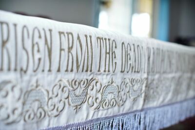 Orthodox church Paschal Holy table covers cover | eBay