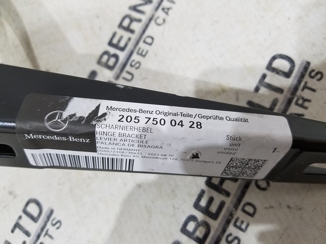 Mercedes-Benz C W205 Rear Tailgate Boot Lid Right Hinge A2057500428 ...