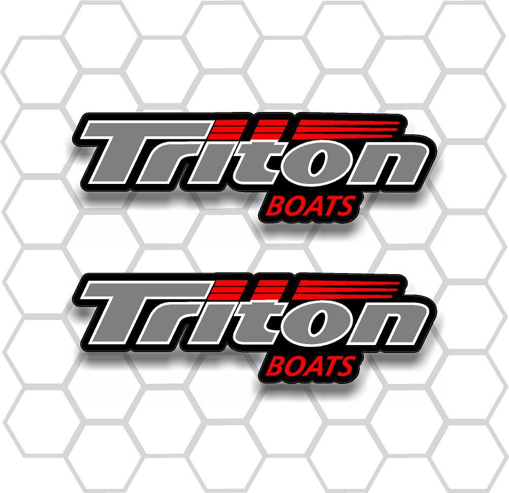 Triton Boats Fishing Graphics Marine Decals Professional Vinyl | eBay