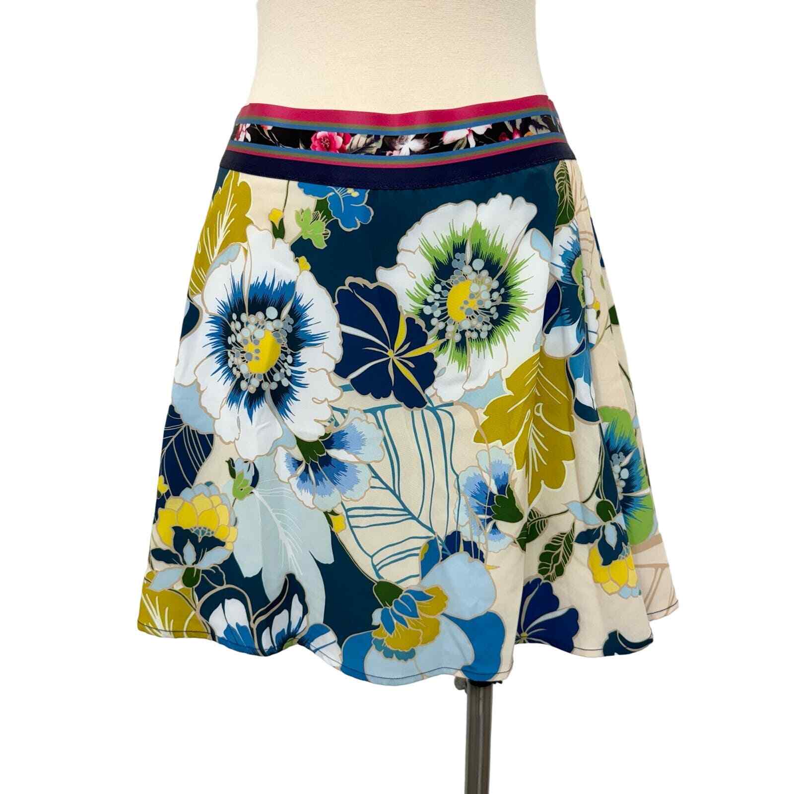 Johnny Was Jenn Bee Active Tennis Skirt Skort Floral … - Gem