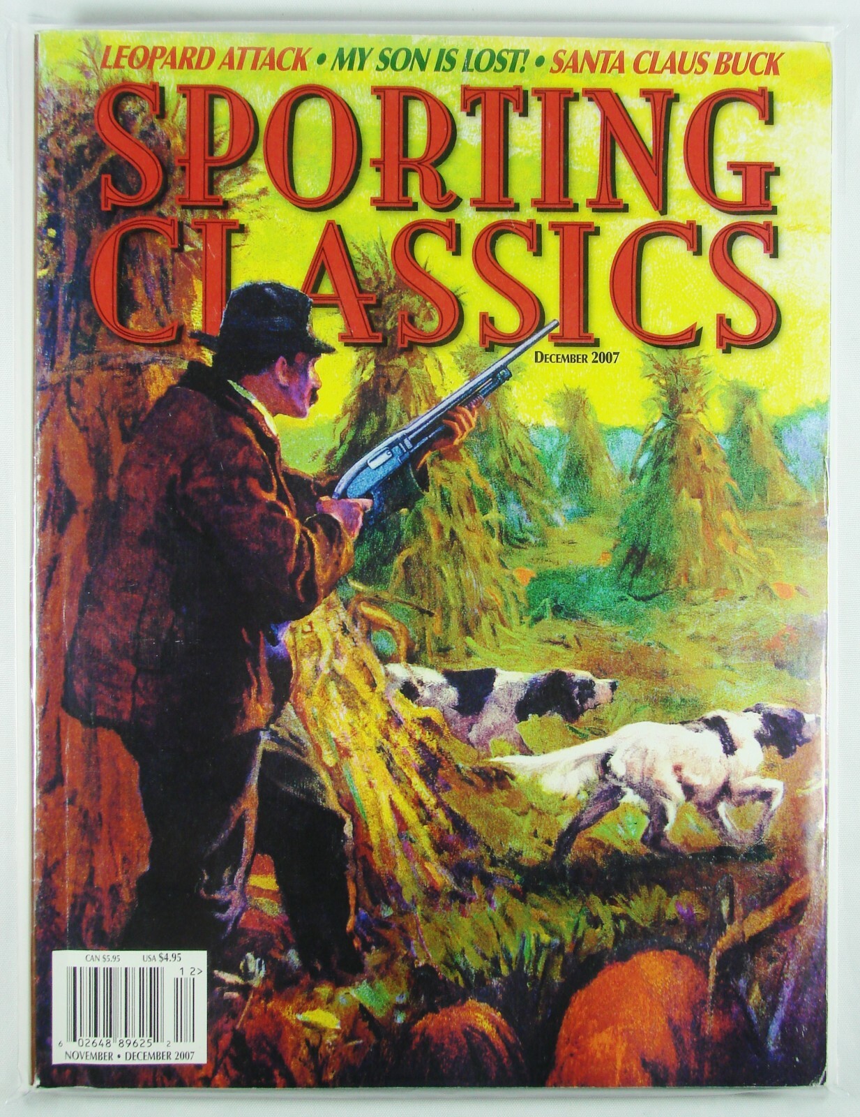 November - December 2007 Sporting Classics Magazine Leopard Attack ...