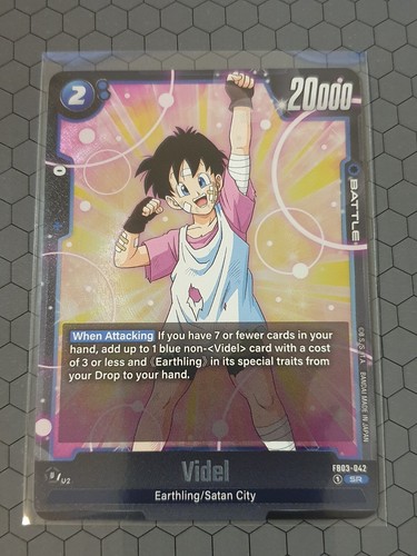 SR Videl FB03-042 | DRAGON BALL CARD GAME FUSION WORLD | eBay