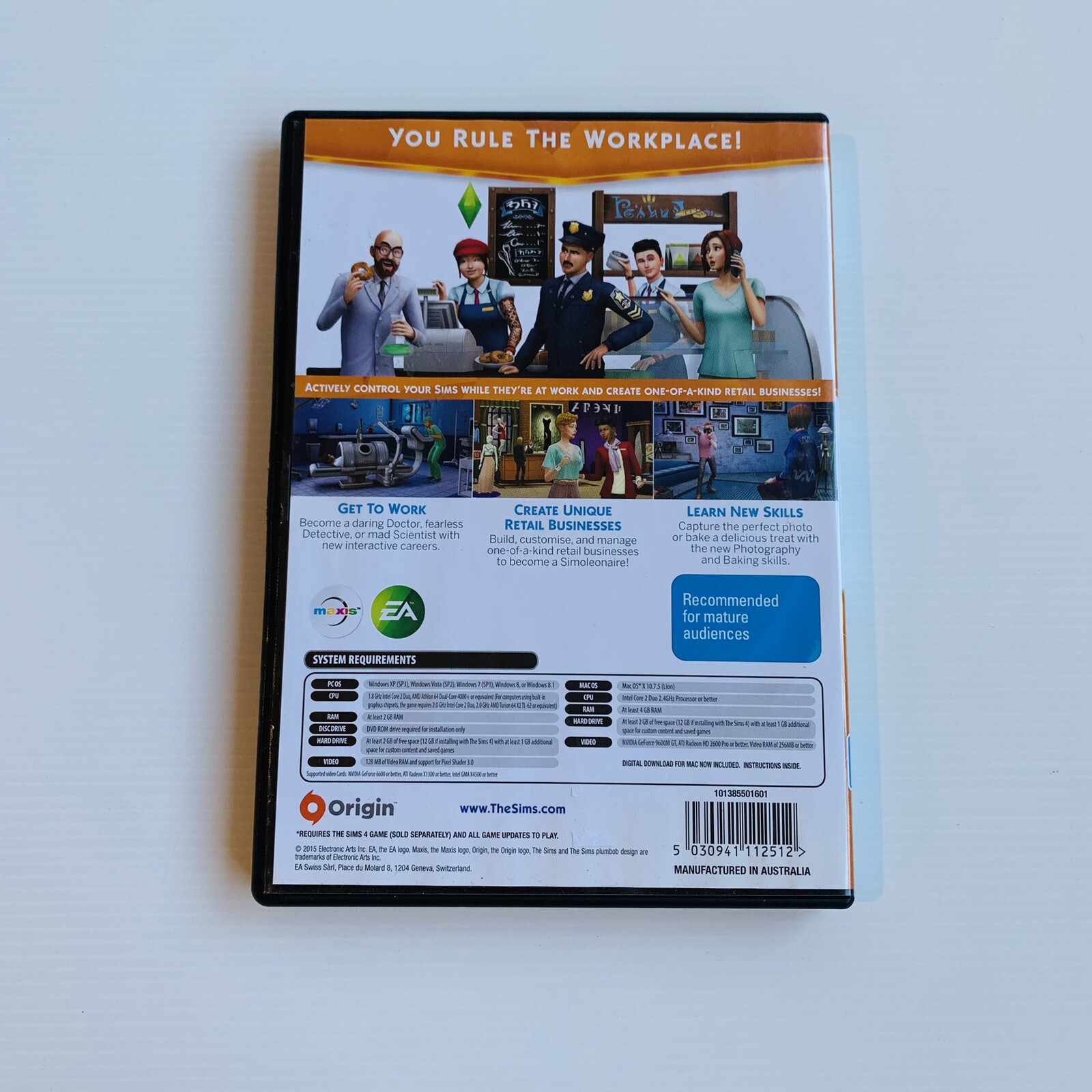 The Sims 4 & Get To Work PC Game Expansion Pack Bundle | eBay