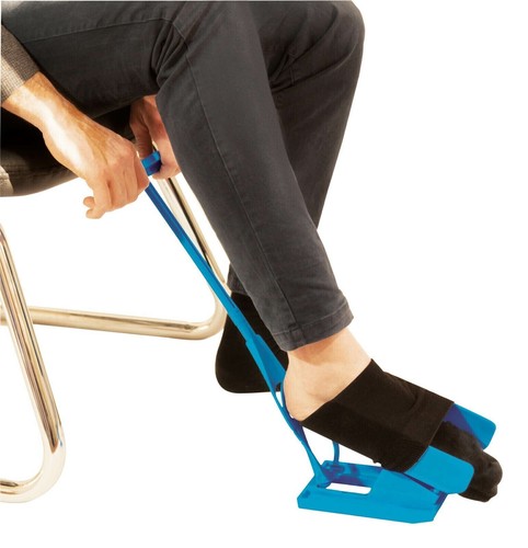 Sock Helper Stocking Aid Easy Put On Dressing Mobility Disability Kit ...