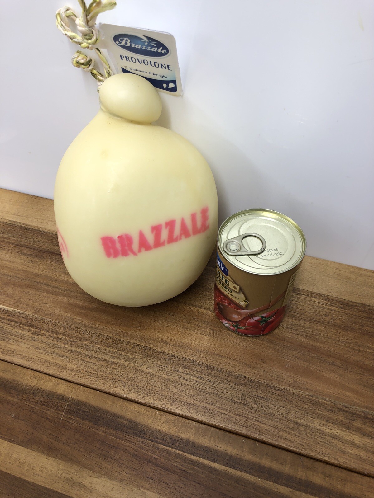 Provolone Ball Dolce Cheese 2.2kg Italian Streched Curd , Cows Milk ...