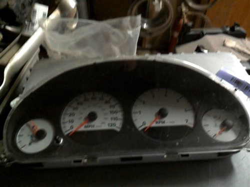 Speedometer Cluster White Face With Tachometer MPH Fits 06-07 CARAVAN ...