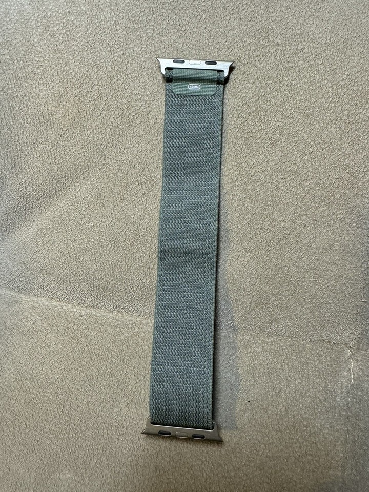 Apple Alpine Loop Band for Watch Ultra - Green, Medium (49mm ...