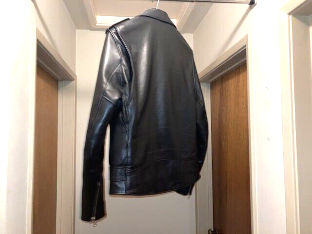 Schott 626 size Medium, Black Leather Motorcycle Jacket | eBay