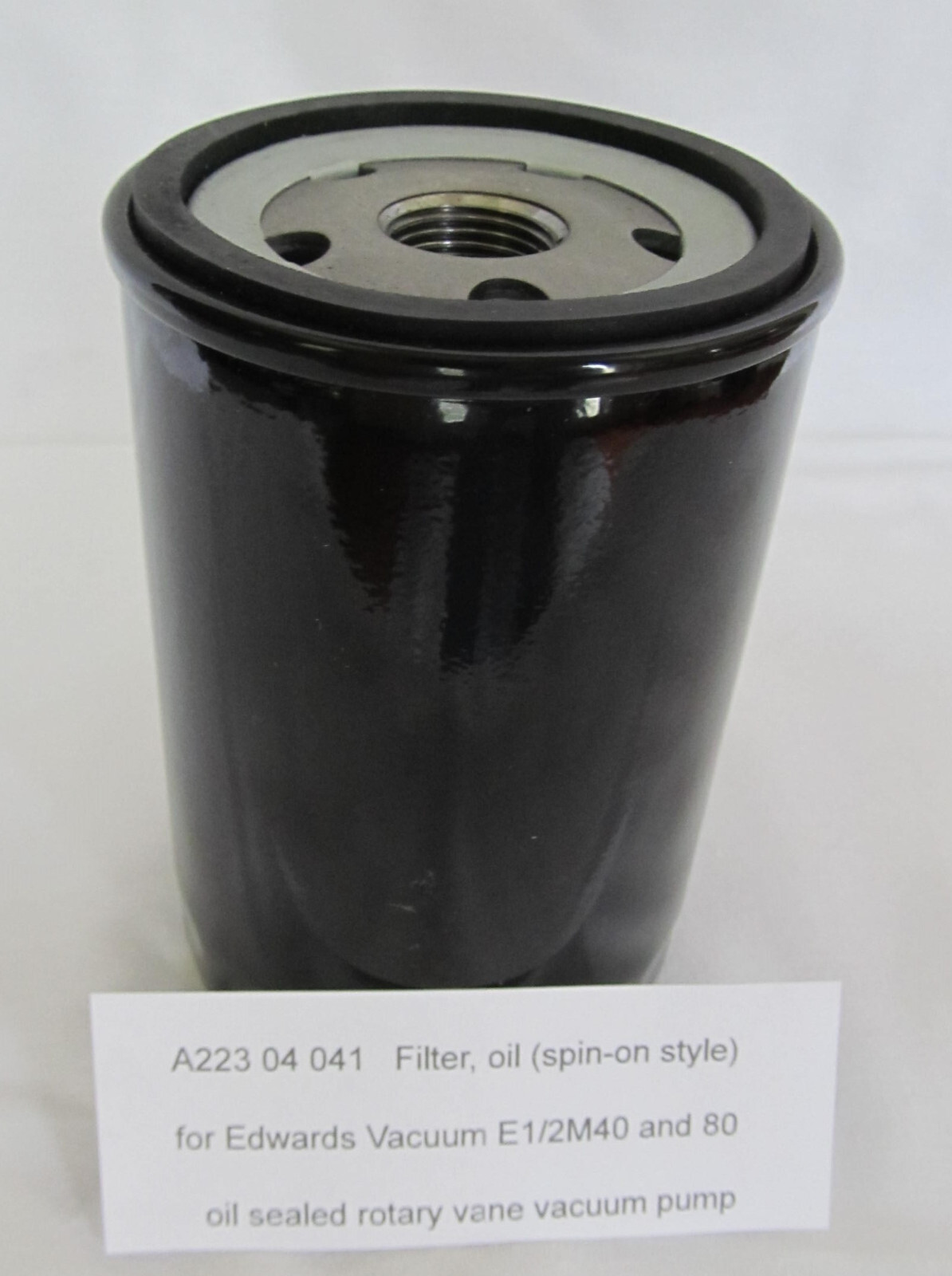 Oil filter A22304041 for Edwards Vacuum E1/2M40 & E1/2M80 vacuum pump ...