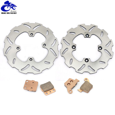 For Honda CRF150R CRF150RB 07-22 Front Rear Brake Discs Rotors Pads CRF ...