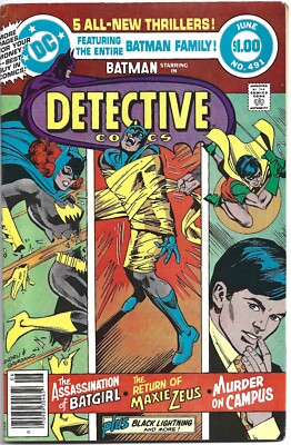 Detective Comics #491 (June 1980) Featuring the Entire Batman Family ...