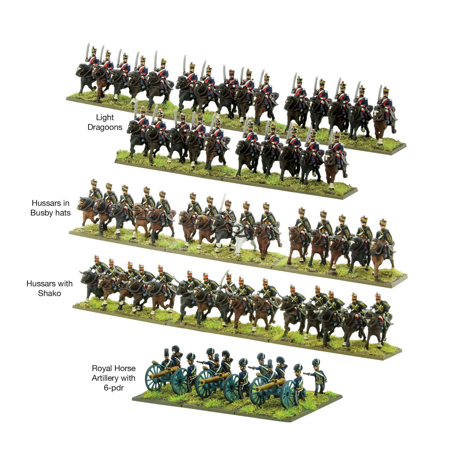 Black Powder Epic Battles: Waterloo - British Light Cavalry Brigade | eBay