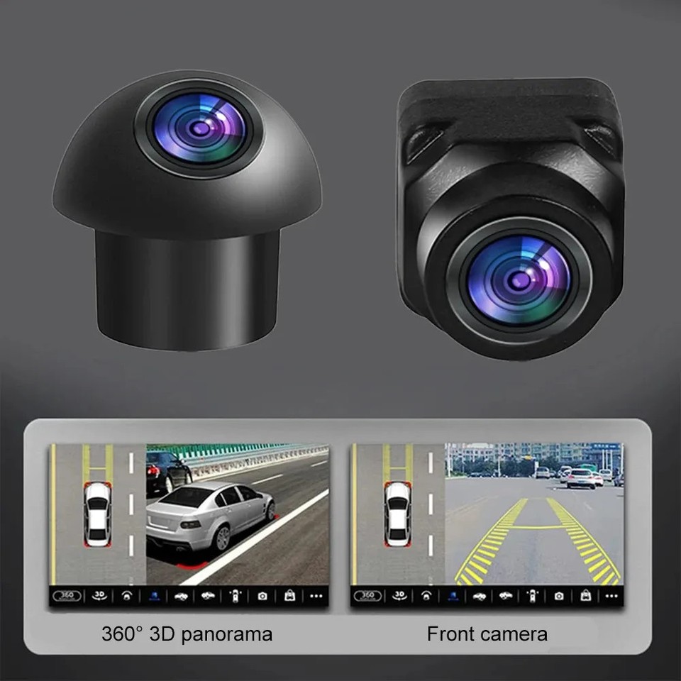 4 Way 360° Bird View Panoramic View System Car DVR Recording Parking ...