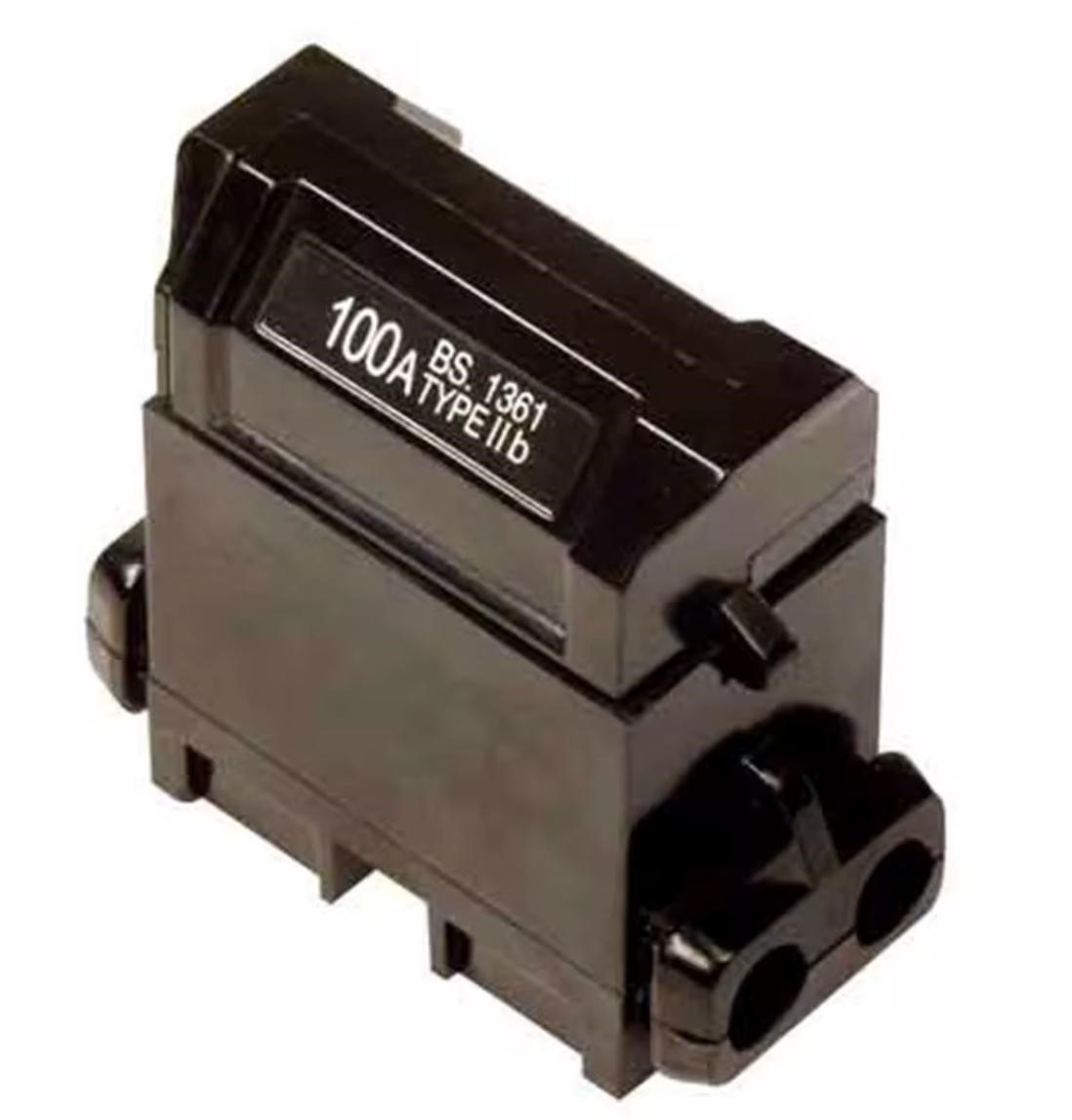 Mains House Service Cut Out Fuse Carrier & Base 100AMP 415V BS1361 ...