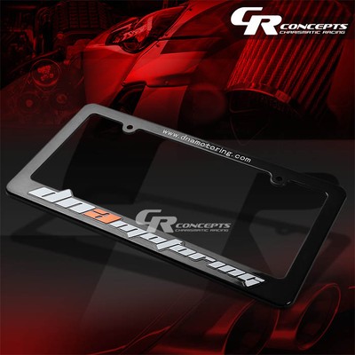 DNA MOTORING US/CANADA ABS STANDARD ENGRAVED LICENSE PLATE FRAME RACING ...