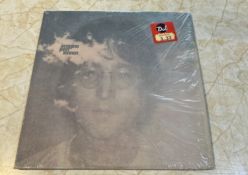 John Lennon. Imagine. EX Vinyl LP. In Shrink. ‘71 Original. W/Poster ...