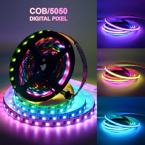 Digital Pixel Addressable RGB Dream Colour LED Seamless COB SMD 5050 ...
