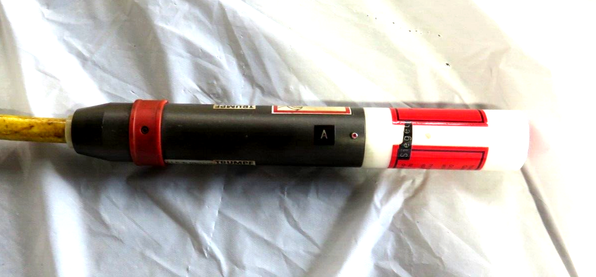 TRUMPF LLK-B 04 15m Long Fiber Optic Laser Light Cable, FOR PARTS ...