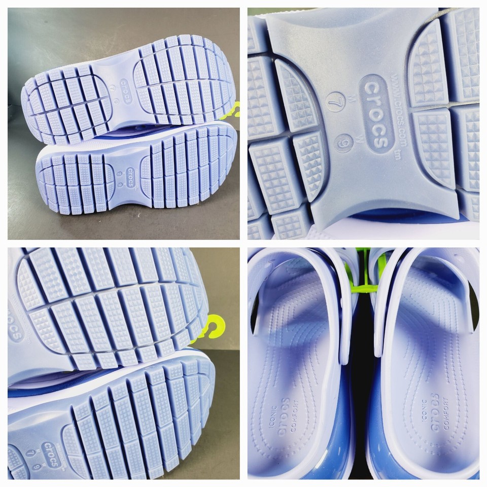 NEW w/ TAG CROCS MEGA CRUSH SANDAL SHOES PURPLE Size 7 Men/ 9 Women | eBay