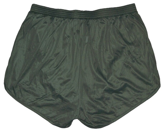 Soffe USMC PT Silkies Shorts Nylon Drabmens LG D7 Marines Ranger for ...