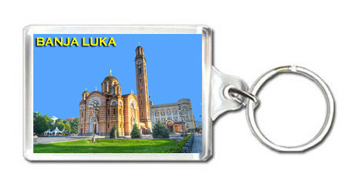 Banja Luka Bosnia And Herzegovina MOD2 Keyring Souvenir Keychain | eBay