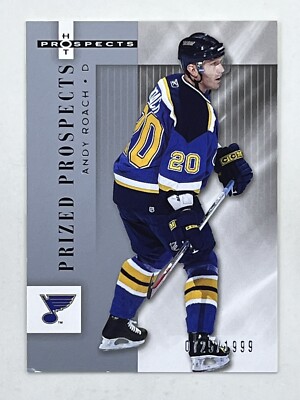 Andy Roach 2005-06 Fleer Hot Prospects RC /1999 #165 NHL Blues Trading Card | eBay