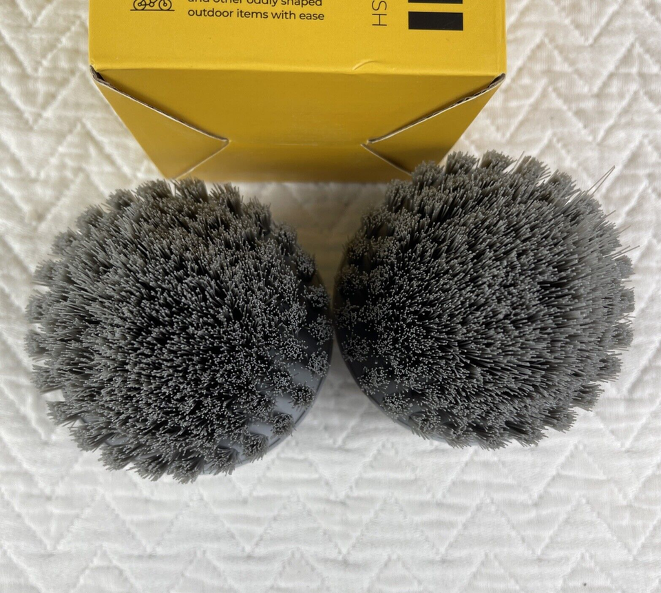 Synoshi® 2 Cone Brush Heads Perfect for Corners & Hard-To-Reach Places ...